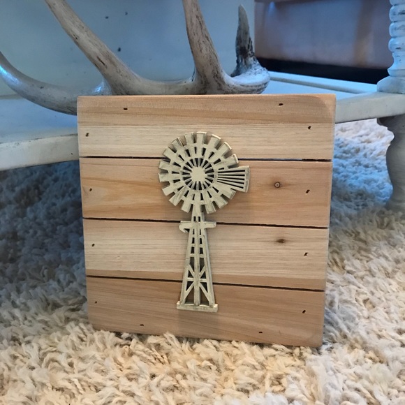 Other | Custom Made Small Windmill Sign | Poshmark